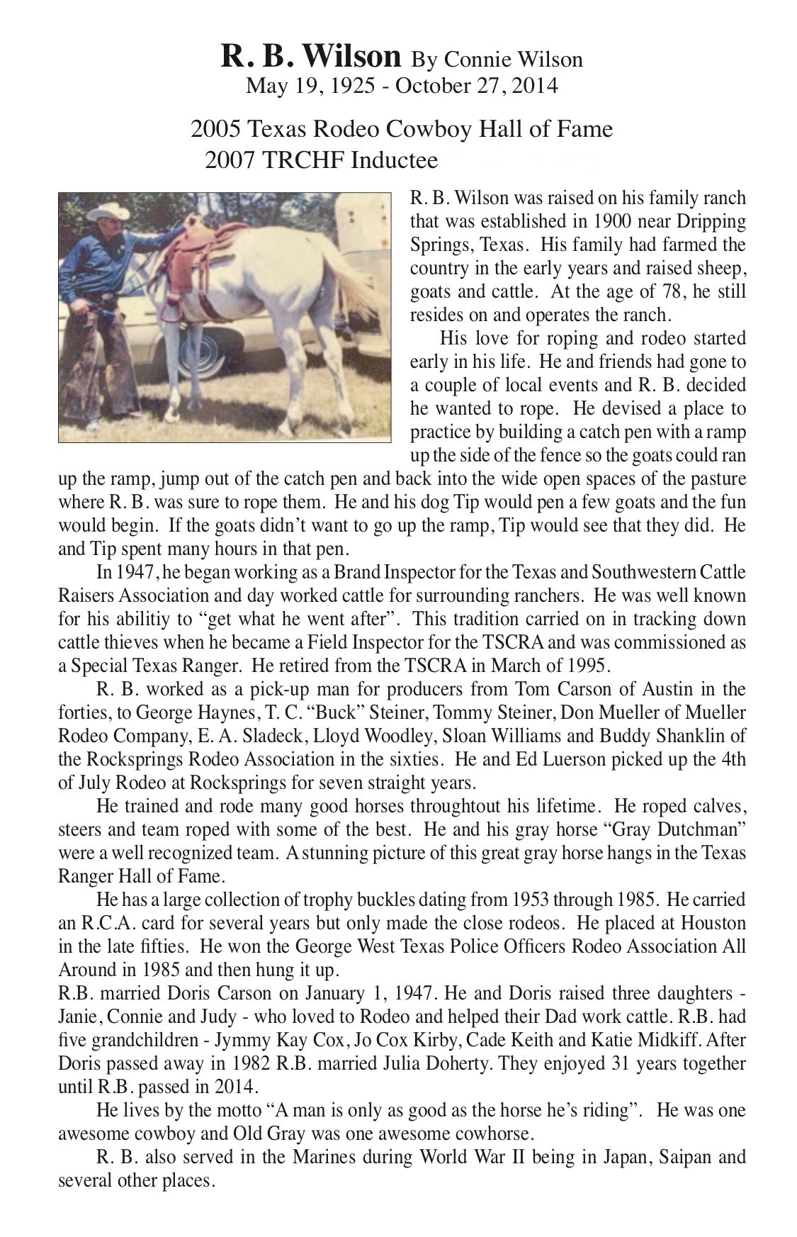 The Epitome Of A True Cowboy – Angora Chronicles