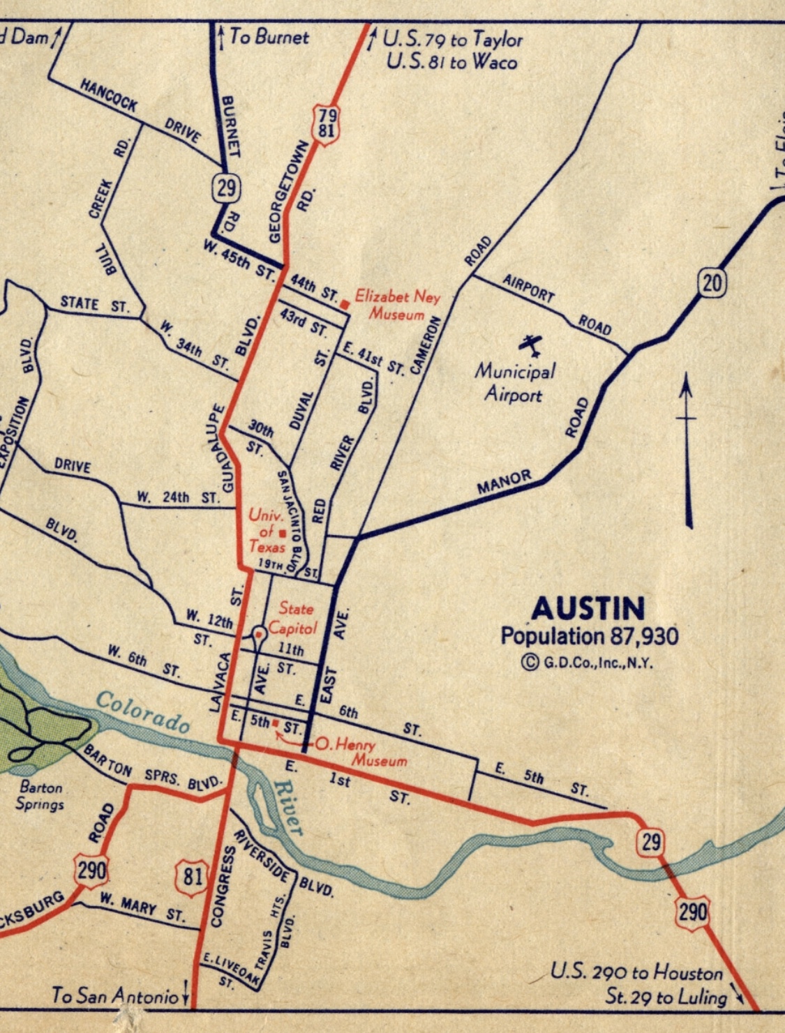 Highways In and Out of Austin Throughout the Years. – Angora Chronicles