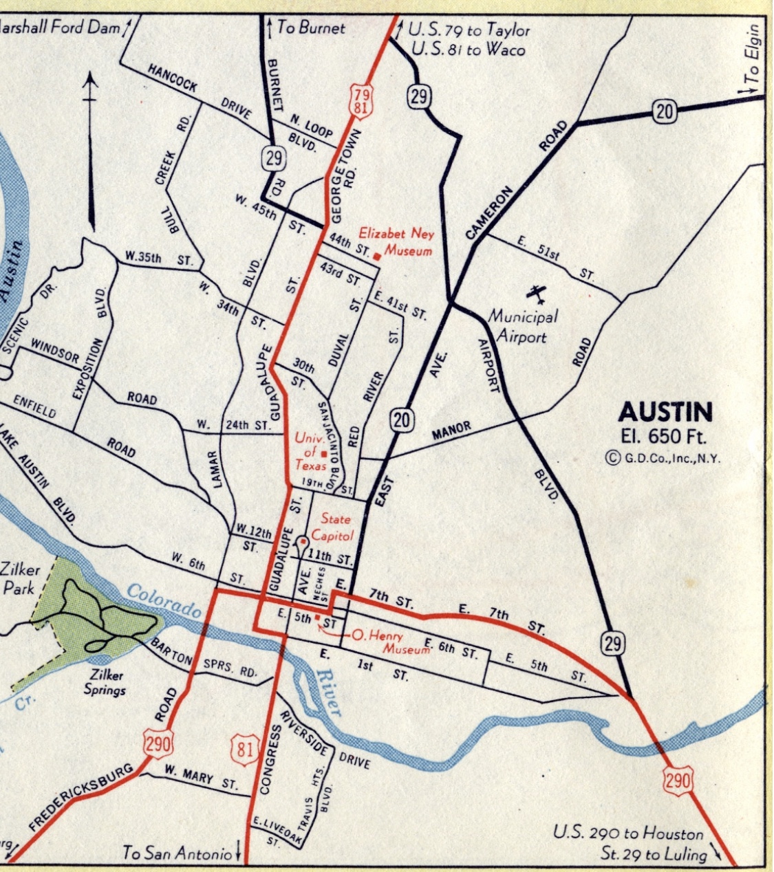 Highways In and Out of Austin Throughout the Years. – Angora Chronicles