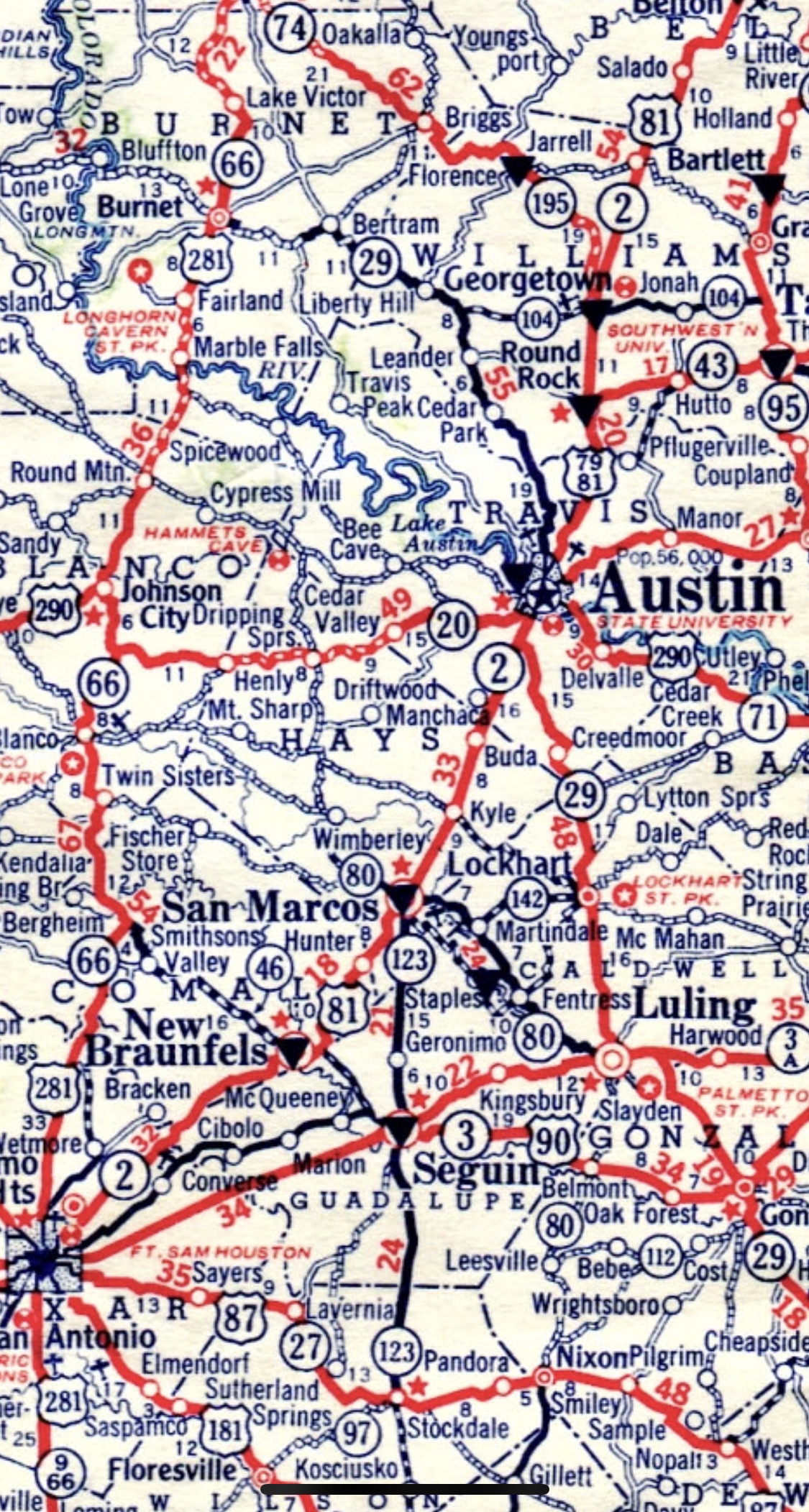 Highways In and Out of Austin Throughout the Years. – Angora Chronicles