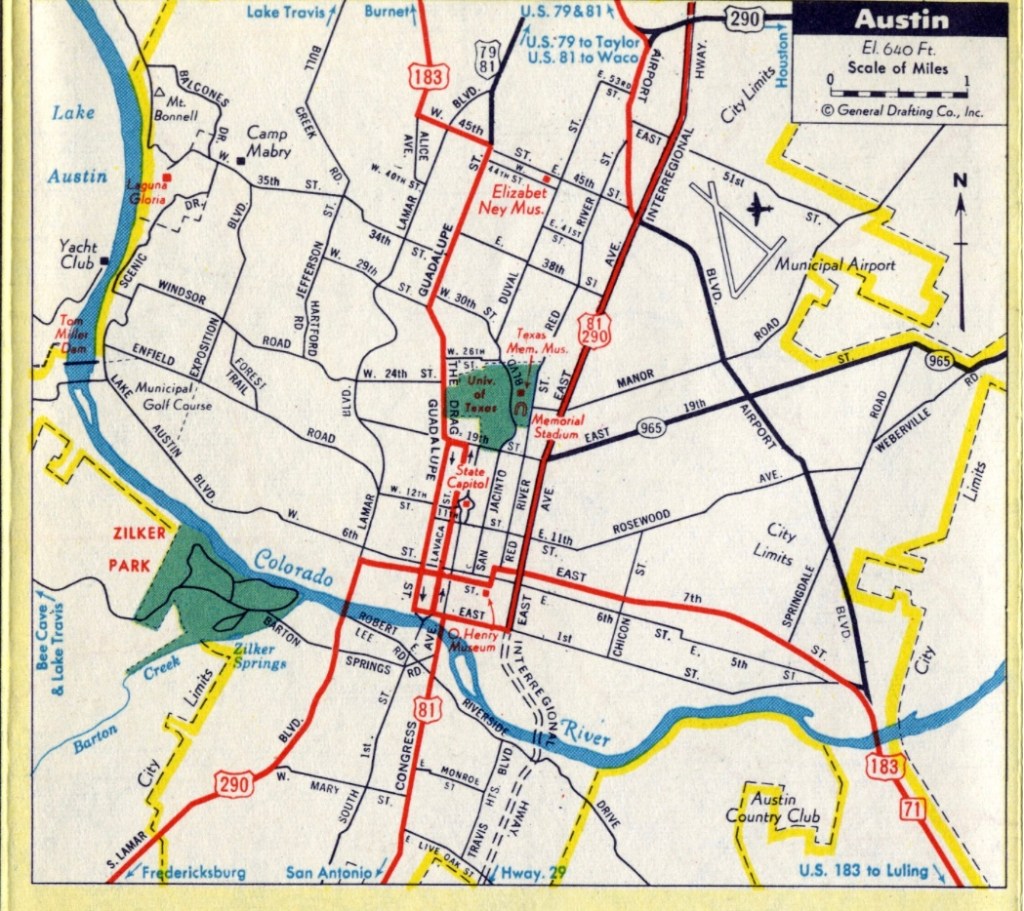 Highways In and Out of Austin Throughout the Years. – Angora Chronicles