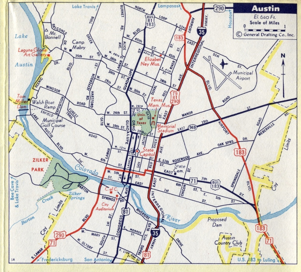 Highways In and Out of Austin Throughout the Years. – Angora Chronicles