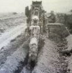 Hauling A Parsons Ladder Trencher – Angora Chronicles