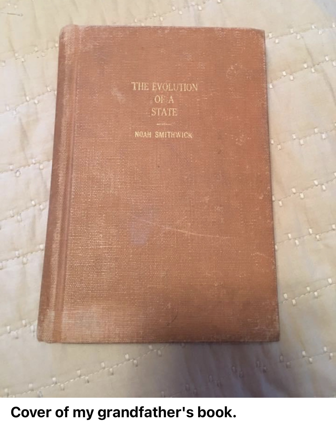 Evolution of a State by Noah Smithwick – Angora Chronicles