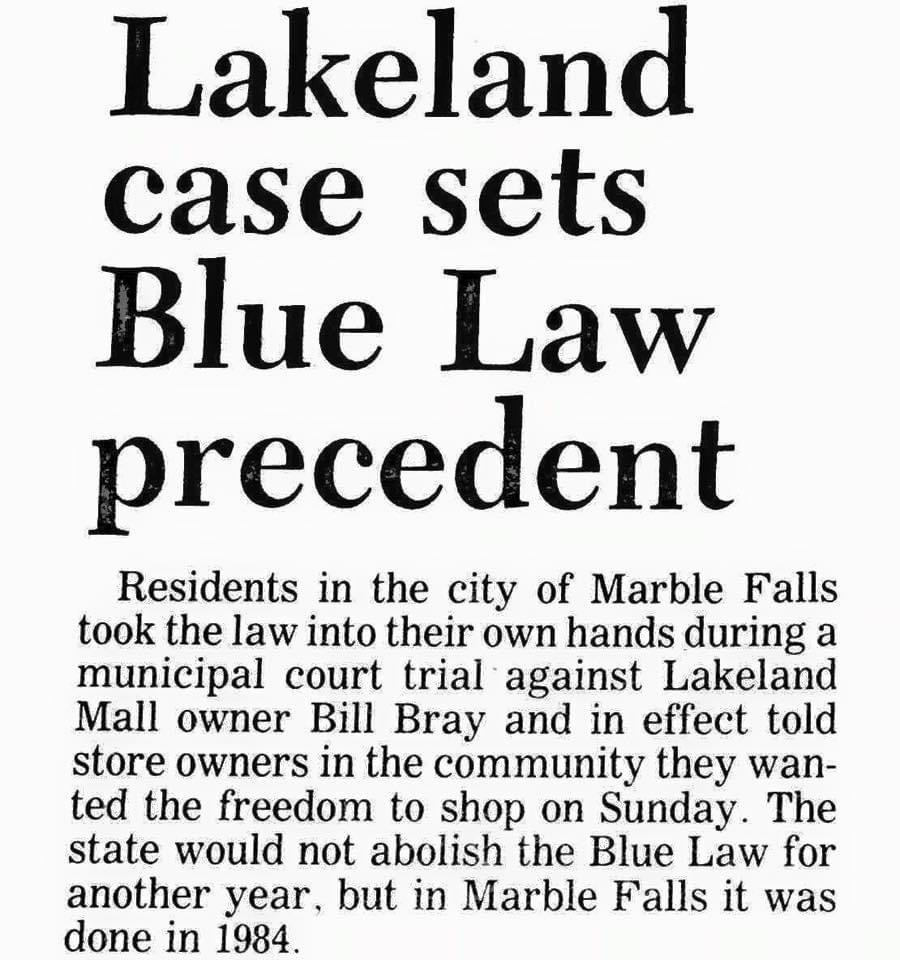 The Texas Blue Law – Angora Chronicles