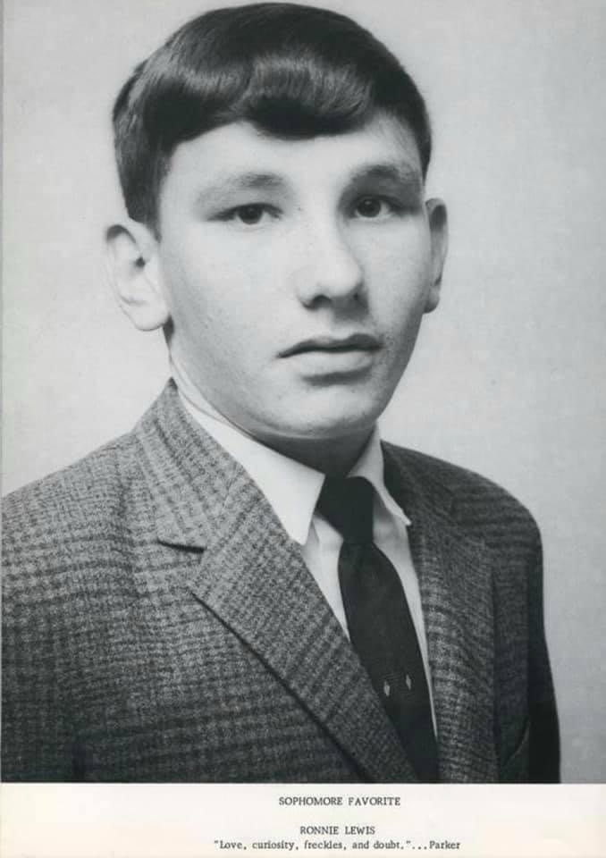 Ronald “Ronnie” Gene Lewis – Sophomore Class Favorite – Angora Chronicles